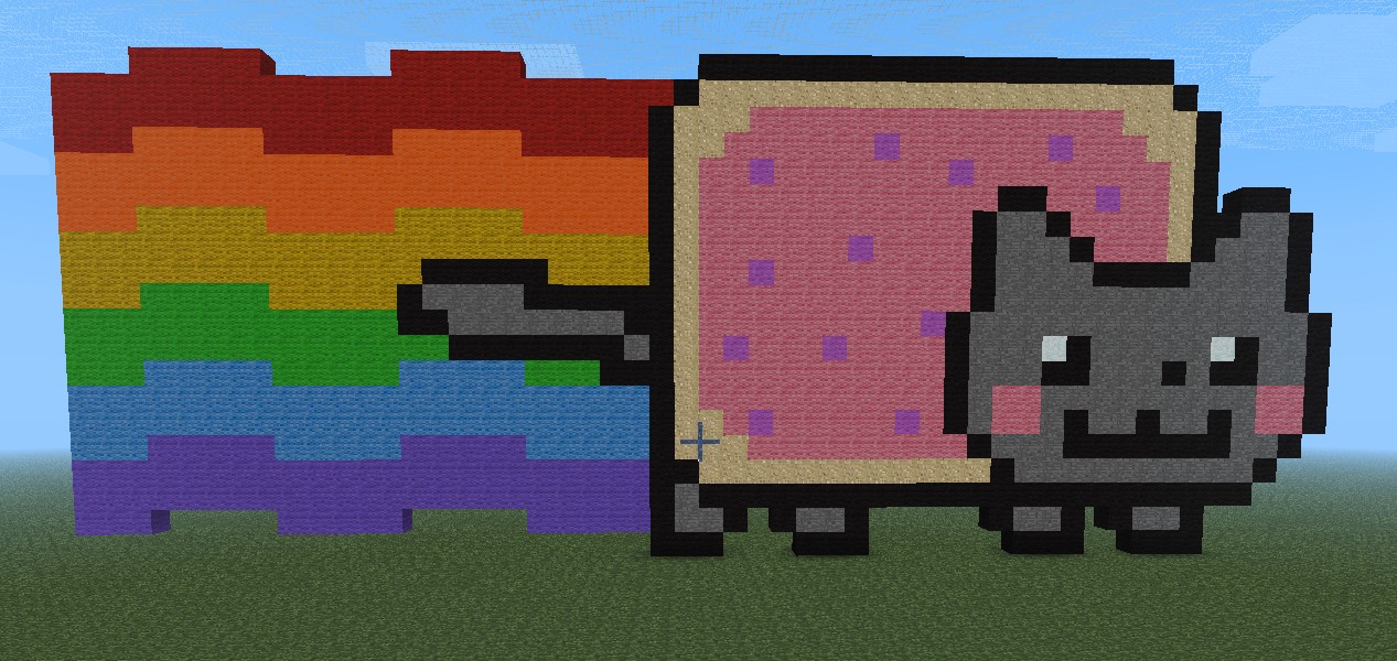 Nyan Cat Minecraft Map